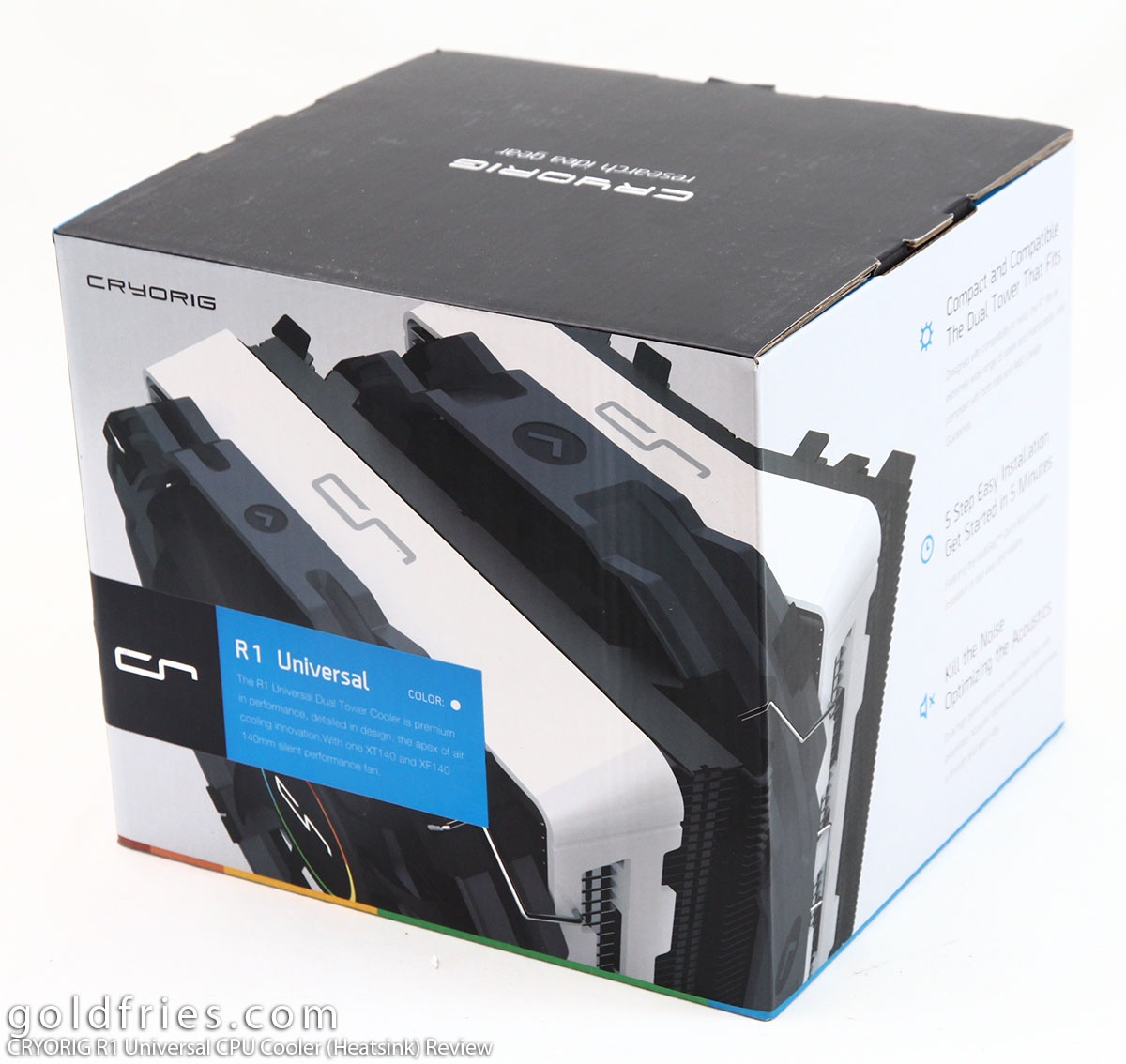 CRYORIG R1 Universal CPU Cooler (Heatsink) Review – goldfries