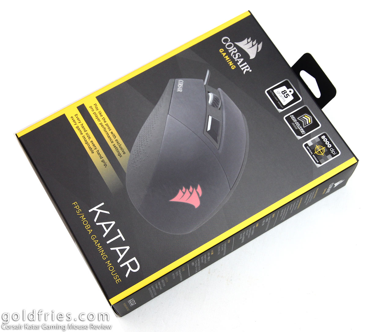 Corsair Katar Optical Gaming Mouse Review – goldfries