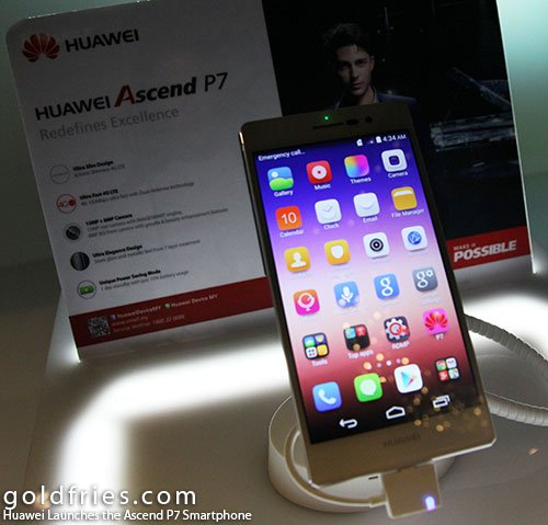 Huawei Launches the Ascend P7 Smartphone – goldfries