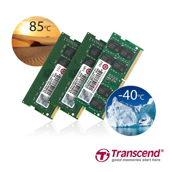 Transcend Introduces New DDR4 Industrial-Grade Wide Temperature Memory ...